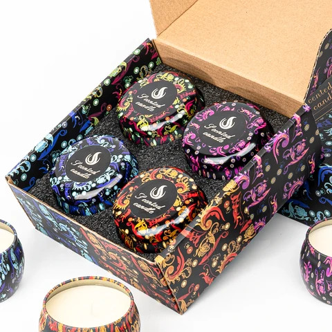 Buy Custom Aromatic Candle In Glass Jar Private Label Scented Candles ...