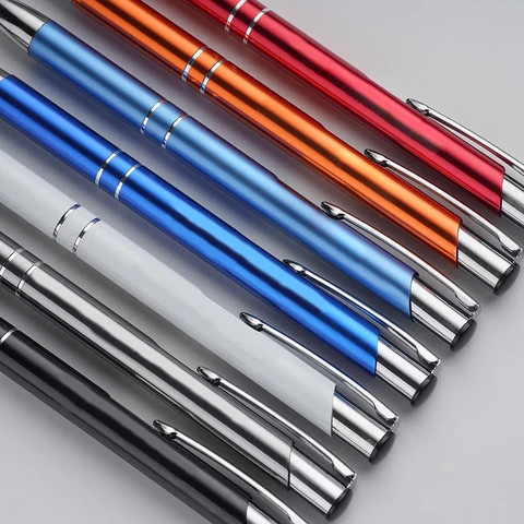 Buy Custom Ball Point Pen Manufacturer Metal Retractable Ballpoint Pens ...