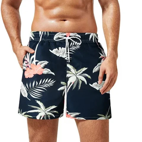 Buy Custom Casual Classic Fit Drawstring Summer Beach Shorts Plus Size ...