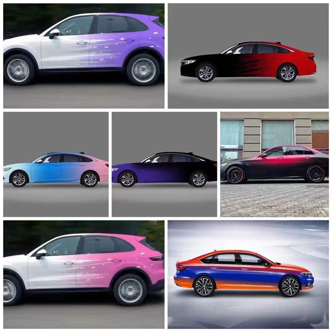 Buy Digital Printable Custom Car Wrapping Film Pvc Polymeric Bubble ...