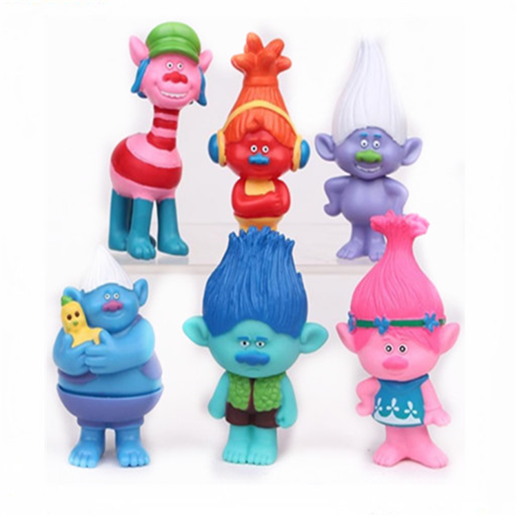 Buy Dreamworks Movie Trolls Mini Figures Doll Kids Toys Action Figure ...