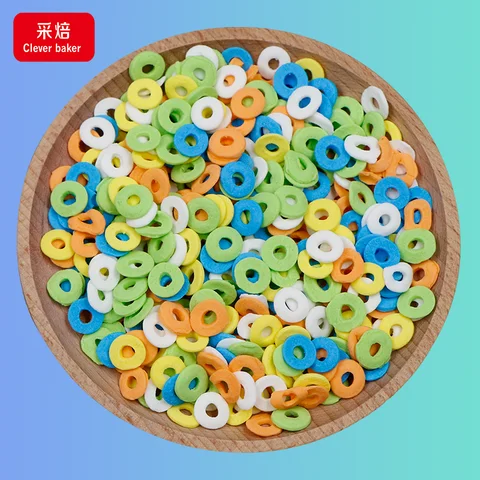 Buy Edible Sprinkles Hollow Circle Edible Confetti Spanish Sliced ...