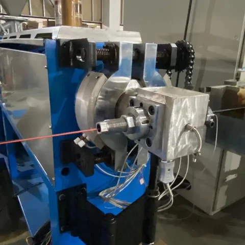 Buy Electric Copper Wire And Cable Manufacturing Extruder Machine ...