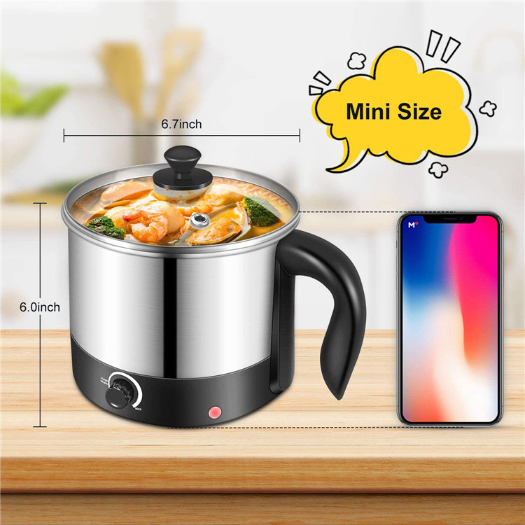 Buy Electric Multi Cooking Pot Mini Electric Cooking Pot Electric Mini ...