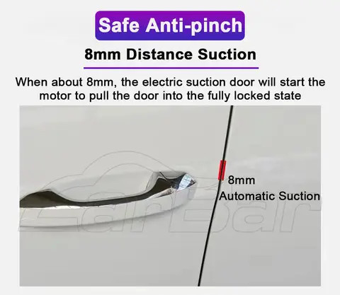 Buy Electric Suction Door Lock Super Silence Anti Pinch Automatic Soft ...