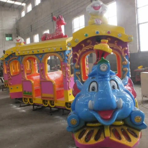 Buy Factory Price Elephant Train Rides For Kids Electric Trains Theme ...