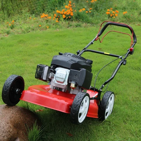 Buy Factory Straight Agricultural Hand Push Lawn Mower 18 Inches Small ...