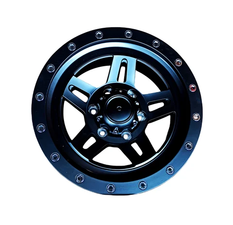 Buy Five Pointed Star Design Matte Black Wheel Rim Pure Aluminum Alloy ...