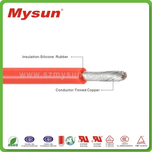 Buy Flexible Copper High Temperature High Voltage Silicone Electrical ...