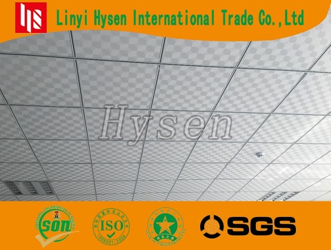 Buy Gypsum Ceiling Board With Aluminiom Foil Back from Shandong Haisu ...