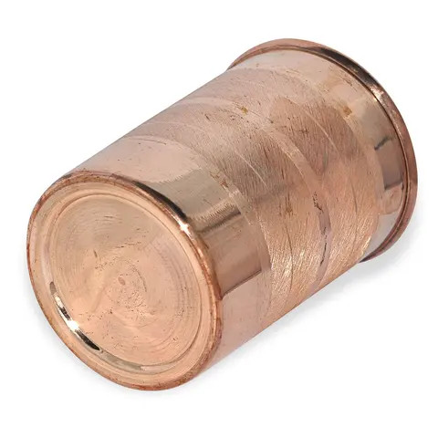 Buy Handcrafted Metal Tumbler/ Glass Drinkware Serveware Pure Copper ...