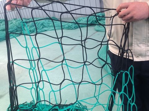 Buy Heavy Duty Cargo Net Car Pe Knotless Net Pe Braided Rope Net from ...
