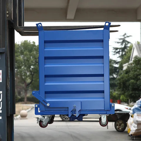 Buy Heavy-duty Workshop Collection Scrap Iron Box Bottom Of Tipping ...