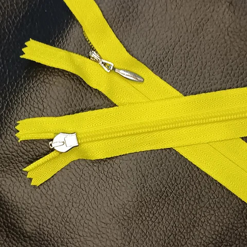 Buy High Quality Expensive Zip 3# Invisible Metal Sliders Cloth Edge ...