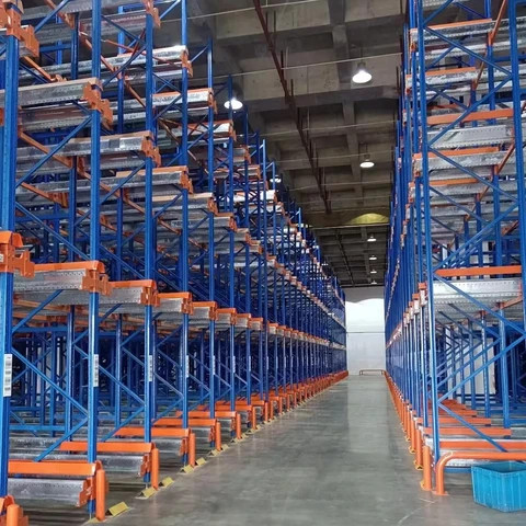 Buy High Tech Automatic Pallet Shelf Heavy Duty Storage Equipment Radio ...