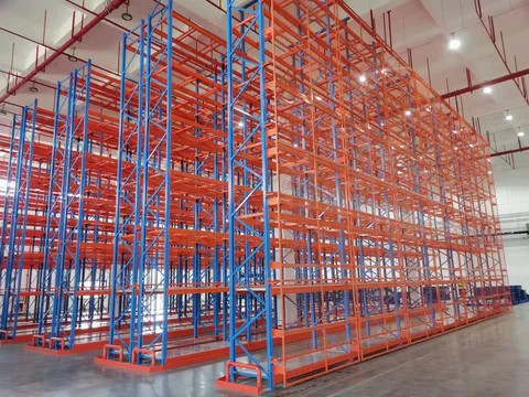 Buy Industrial Rack High Density Boltless Narrow Aisle Rack System ...