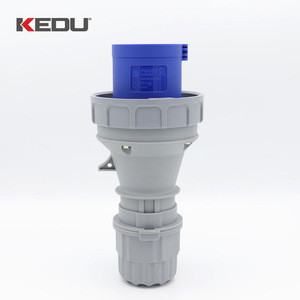 Buy Kedu Ip67 3 Phase 9h 200-250v 3p+pe 63 Amp Industrial Male Female ...