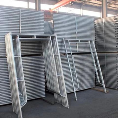 Buy Ladder Scaffolding Galvanized Painted Steel Mobile Portal Ladder ...