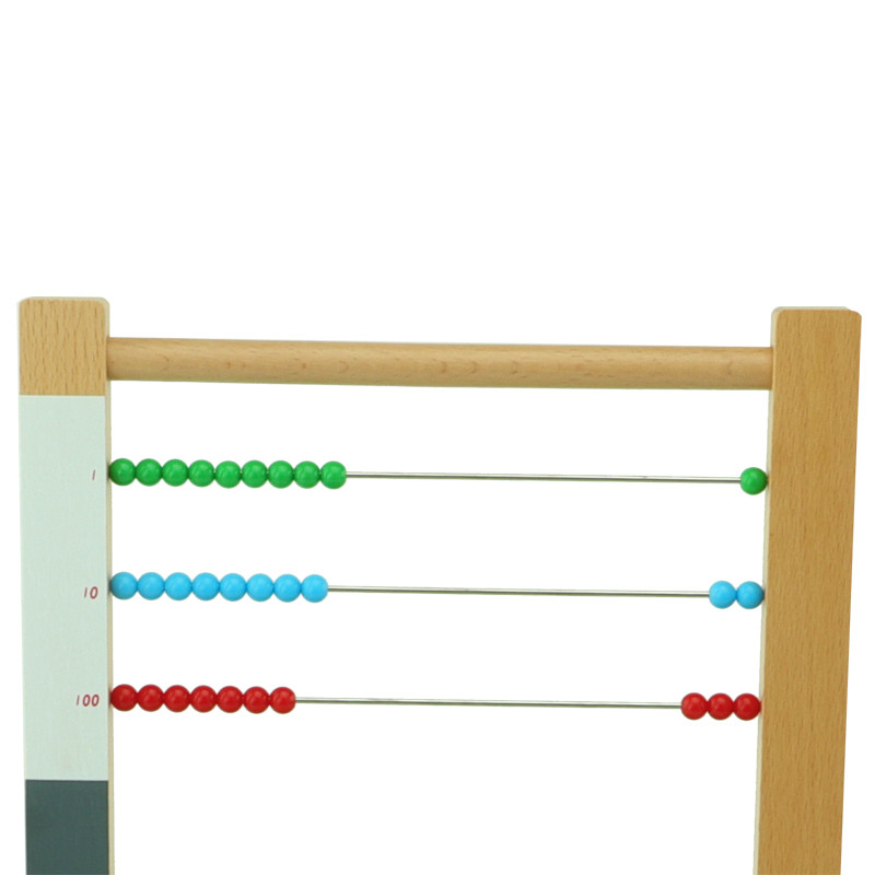 Buy Large Bead Frame Math Wooden Montessori Teaching Aids Learning ...