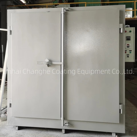 Buy Large Long Customized Electrostatic Powder Coating Oven 200 Degree ...