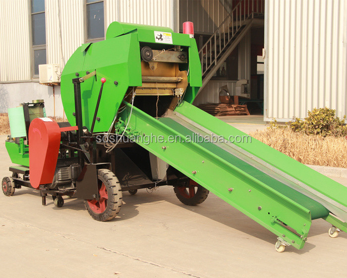 Buy Latest Full Automatic Maize Silage Baler And Wrapper By Double ...