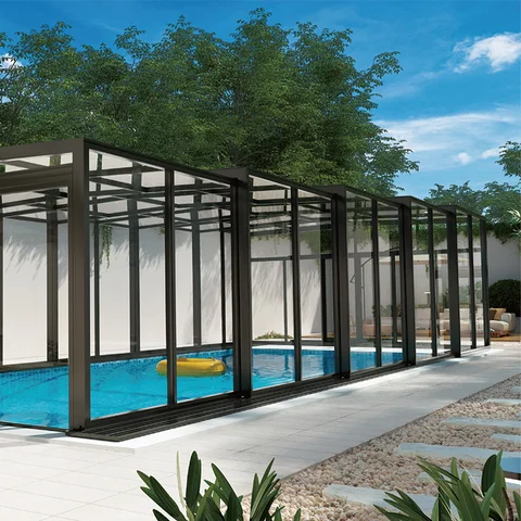 Buy Modern Design Professional Standalone Glasshouse Foldable ...