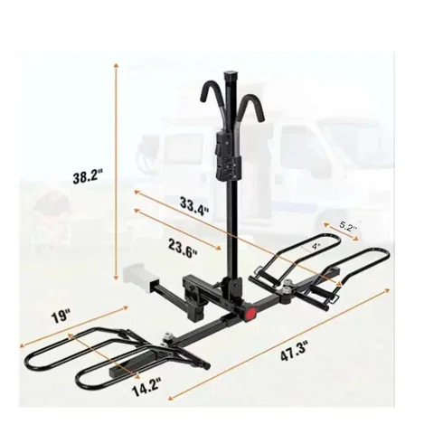 Buy Mootoro Bike Rack Holder For Car Hitch Bicycle Carrier Rack Scooter ...