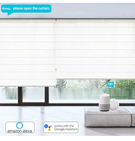 Buy Motorized Roman Blinds Shutter Electric Smart Roman Curtain Roman ...
