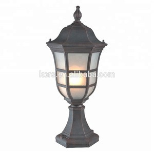 Buy Outdoor Coach Pillar Lighting Gate Post Garden Modern Path Lamp ...