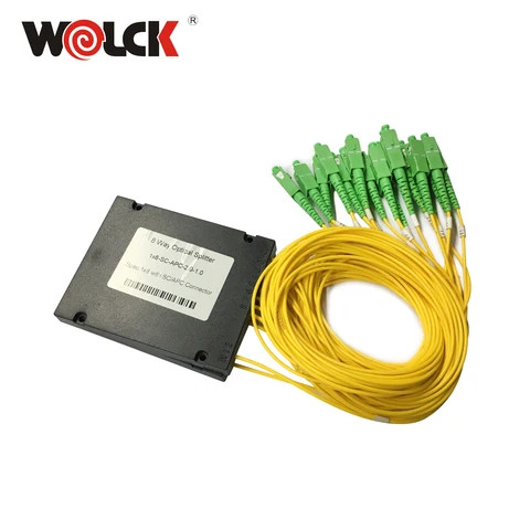 Buy Plc Splitter Box Optical Fiber Cable Splitter Sc Apc Connectors ...