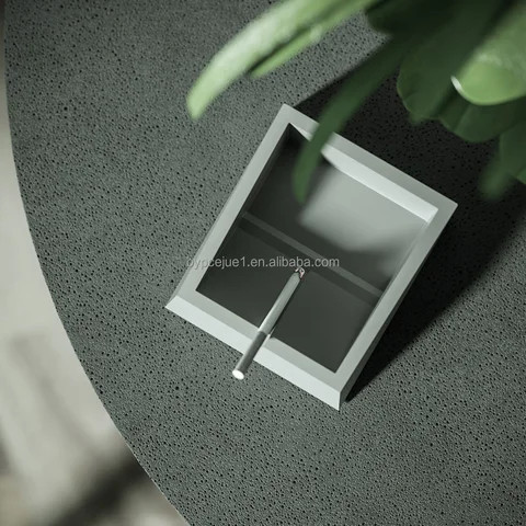 Buy Popular New Environmentally Friendly Cement Square Concrete Ashtray ...