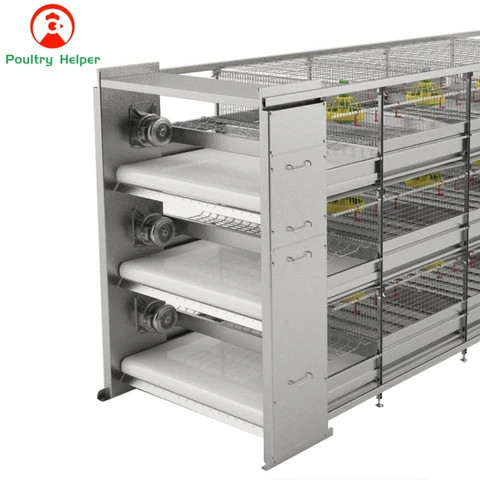 Buy Poultry Helper Egg Layer Farming Equipment H Type Fully Automatic ...