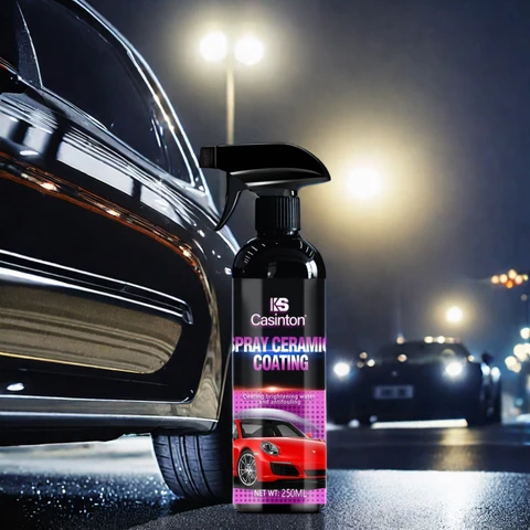 Buy Powerful Water Repellency Ceramic Coating Spray 9h Film Car Care ...