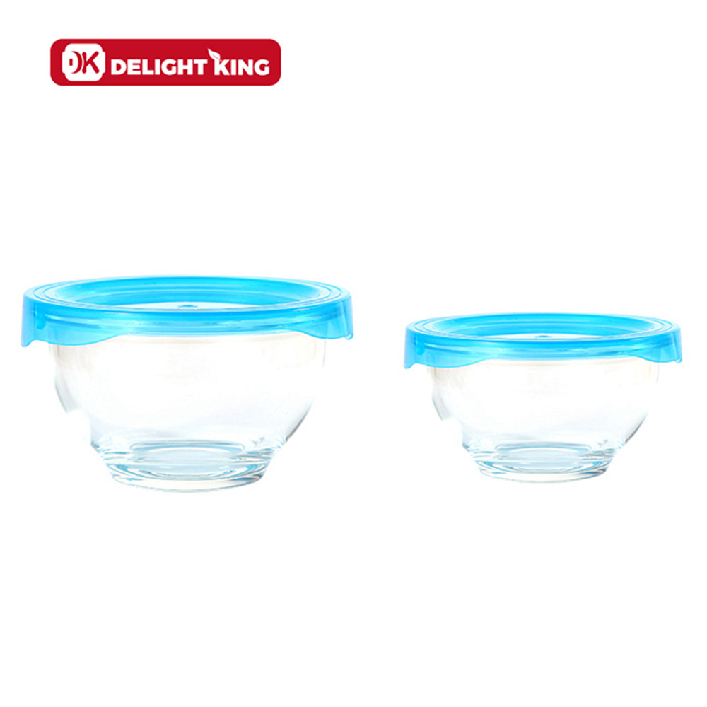 Buy Pyrex Glass Salad Mixing Bowl With Pp Lid/glass Salad Bowl With ...