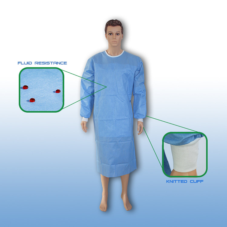 Buy Reinforced Surgical Gowns With Hand Towel Medical Sterile Hospital ...
