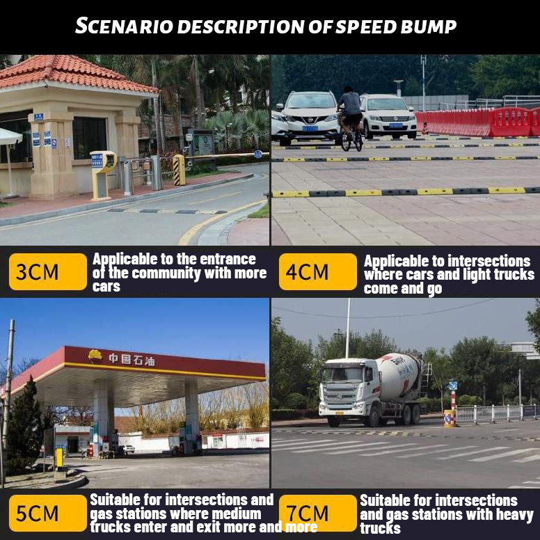 Buy Rubber Speed Humps Rubber Road Hump Rubber Road Ramp Speed Humps ...