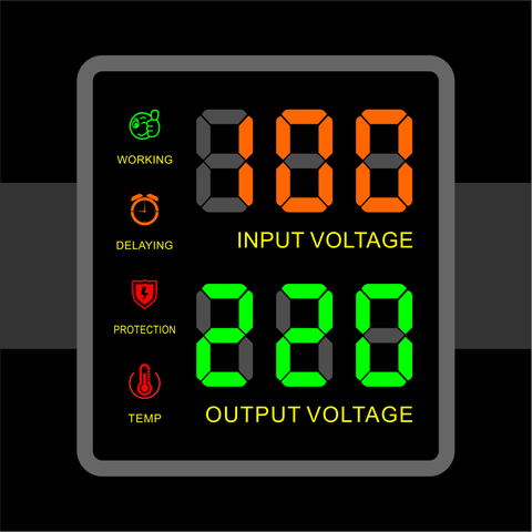 Buy Sako Relay Control With Led Display 220v Ac Stabilizer Gvr 10kva ...