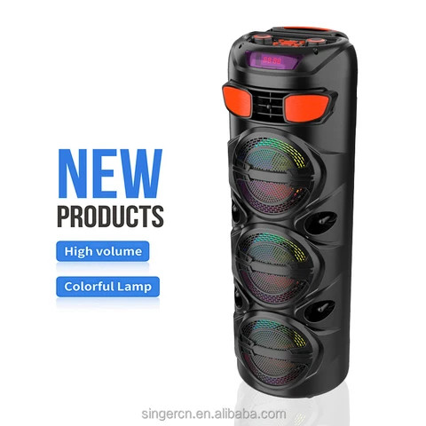 Buy Sing-e Zqs6301 Outdoor Portable Bluetooth Speaker System Rgb Led ...