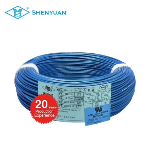 Buy 300v 200c Degree Fep Ul1332 Insulated Tinned Copper High Temperature Waterproof Electrical ...