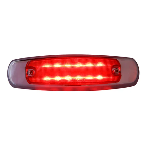 Buy Waterproof Ip 67 12 High Power Led Amber Red Automlamp Front Rear ...