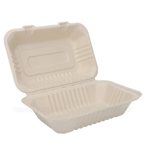 Buy Wholesale Disposable Bento Boxes Sugarcane Clamshell Burger Boxes ...