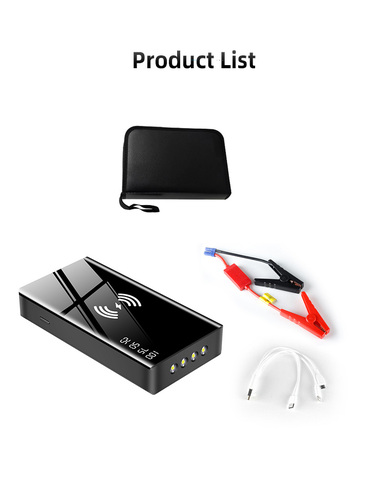 Buy Wireless Jump Starter 600a 10000mah Power Bank 12v Usb Flashlight ...