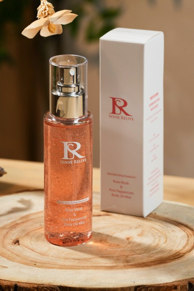 Buy Rose Musk & Pink Peppercorn Body Oil Mist from Mingvaa Internation ...