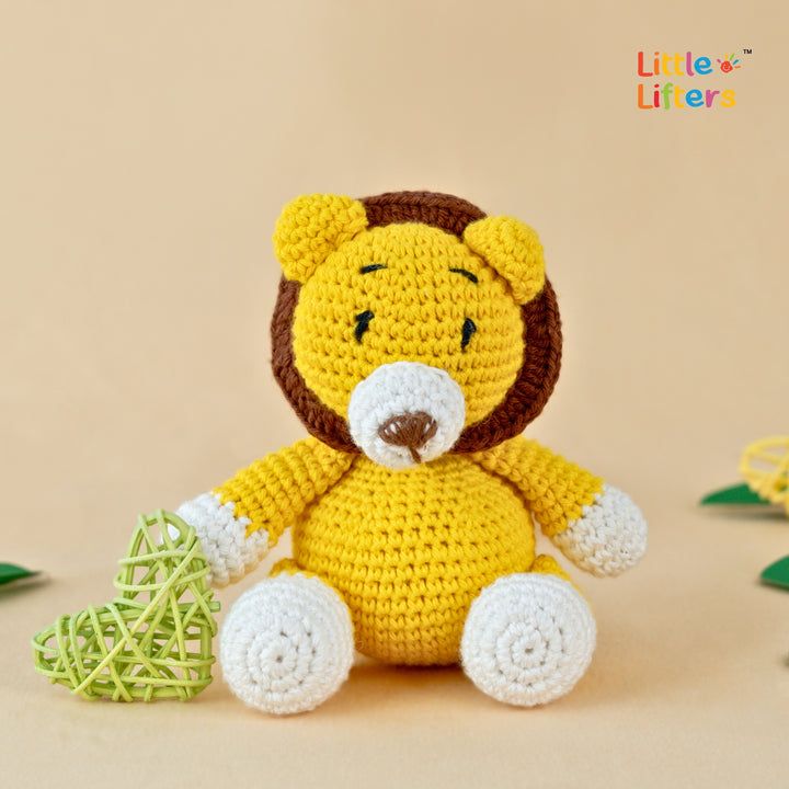 Buy Leo The Crochet Lion from Little lifters, India | Tradewheel.com