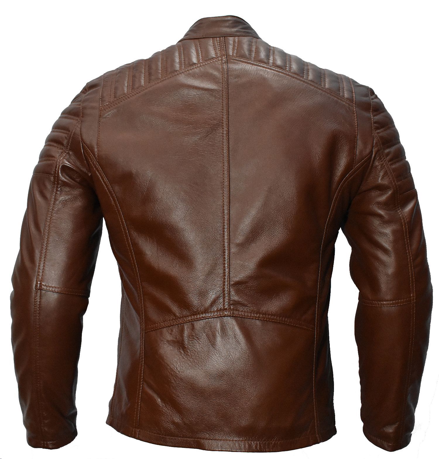 Buy Dark Brown Leather Jackets from Texcher International, Pakistan ...