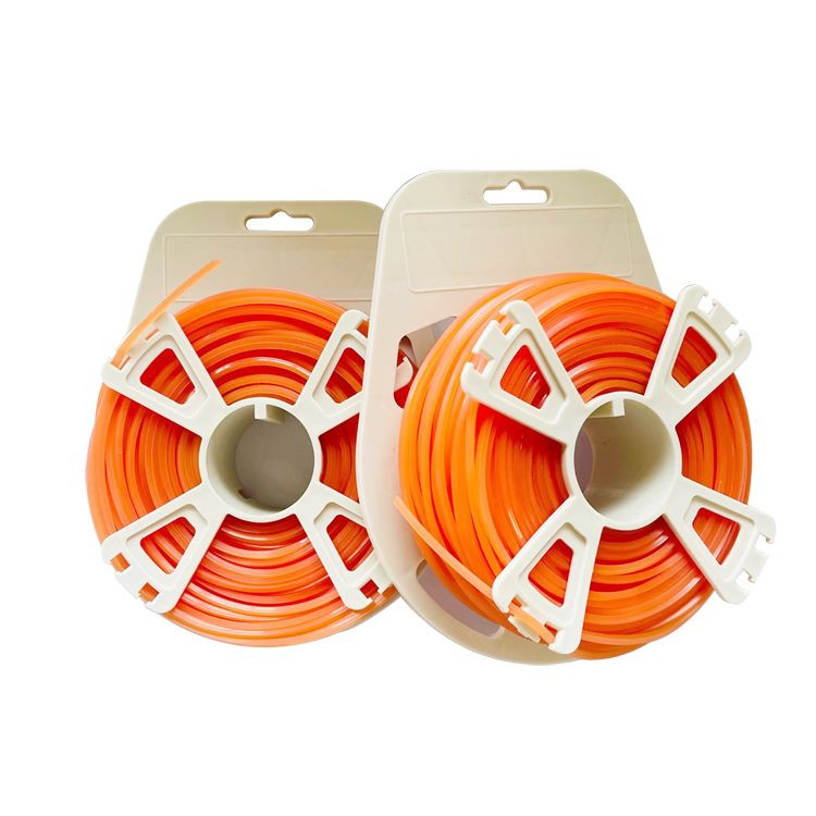 Buy New Packing 1lb Roll Square Trimmer Line .105" /2.7mm Grass Cutting ...