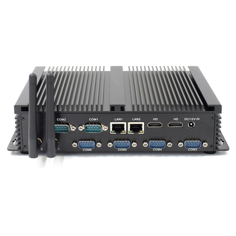 Buy Partaker I4 Industrial Mini Pc With 6 Com 2 Hdmi 2 Lan Black Color ...