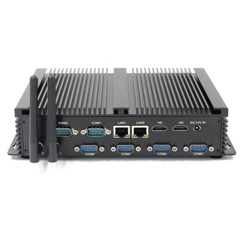 Buy Partaker I4 Industrial Mini Pc With 6 Com 2 Hdmi 2 Lan Black Color ...