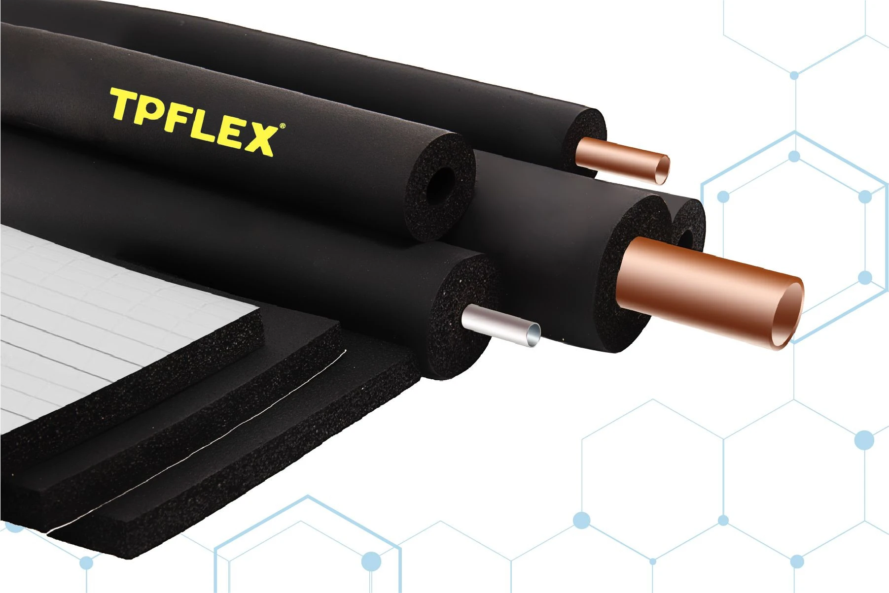 Buy Thermal Insulation Tpflex Class 0 (tpflex Nbr/pvc Elastomeric Foam ...