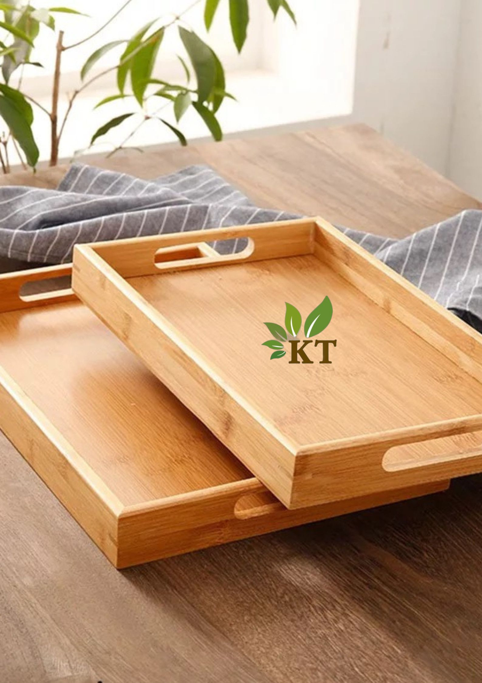 Buy Wooden Food And Tea Tray from KTIMEX CO.,LTD, Vietnam | Tradewheel.com